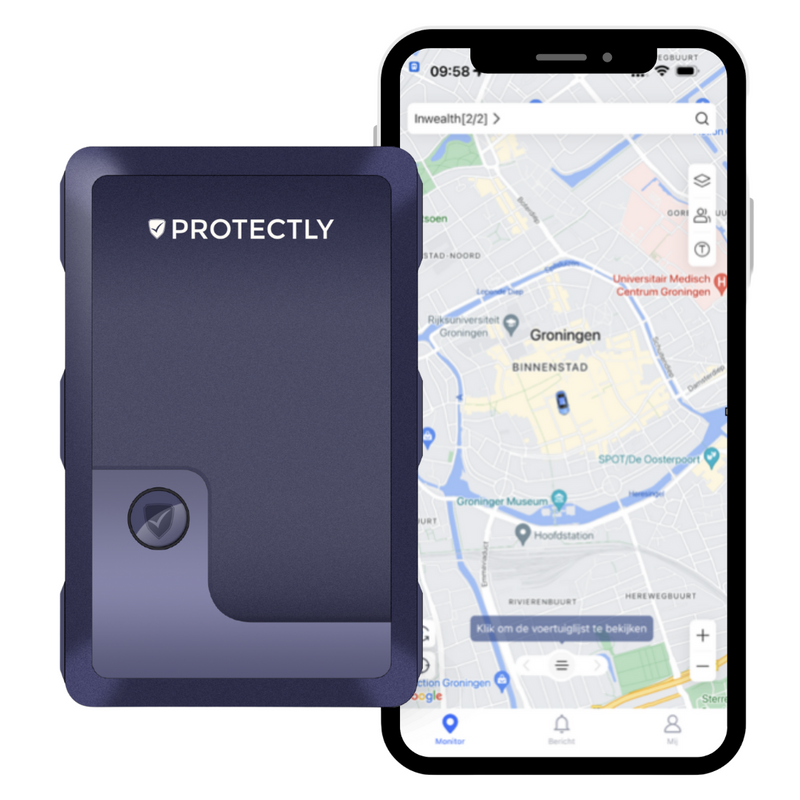 Protectly GPS Tracker – Zonder Abonnement & Direct Gebruiksklaar