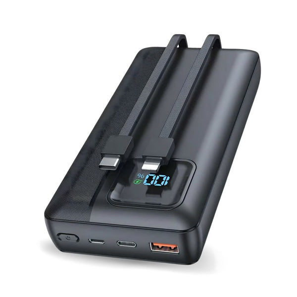 Siltcon Powerbank 30000mAh – 22.5W – Voor iPhone & Samsung
